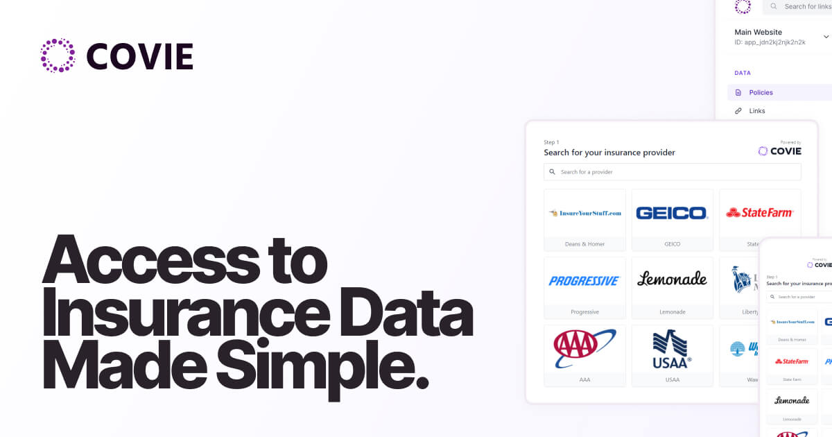 Covie - Insurance Data, Simplified